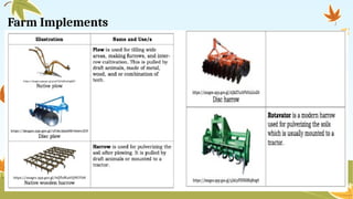Agricultural Tools, Farm implements, and Farm.pptx