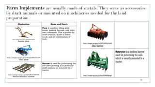 Agricultural Tools, Implements, and Equipment.pptx
