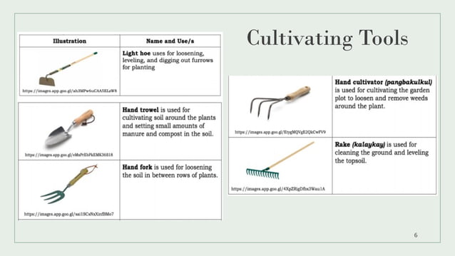 Agricultural Tools, Implements, and Equipment.pptx | Agriculture ...