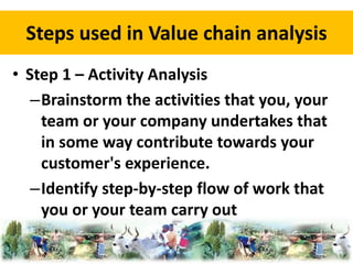 Agricultural value chain analysis | PPTX