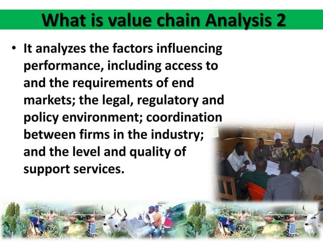 Agricultural value chain analysis | PPTX | Agriculture | Industries