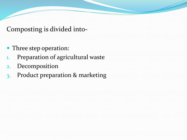 Agricultural waste management | PPTX