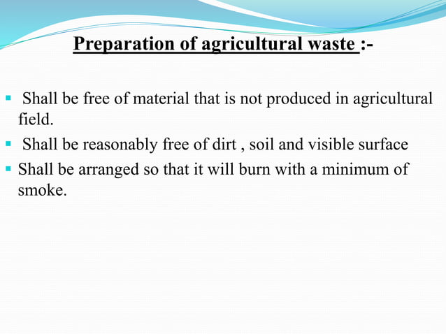 Agricultural waste management | PPTX