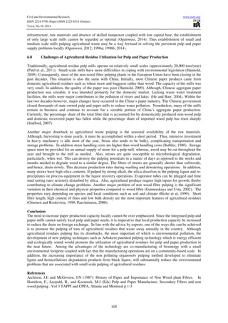 Agricultural waste pulping in nigeria prospects and challenges | PDF