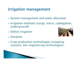 Agricultural water management_Dr Kamalam Joseph (The Kerala Environment ...
