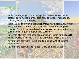 Indian and Australian Agriculture Economy | PPTX | Agriculture | Industries
