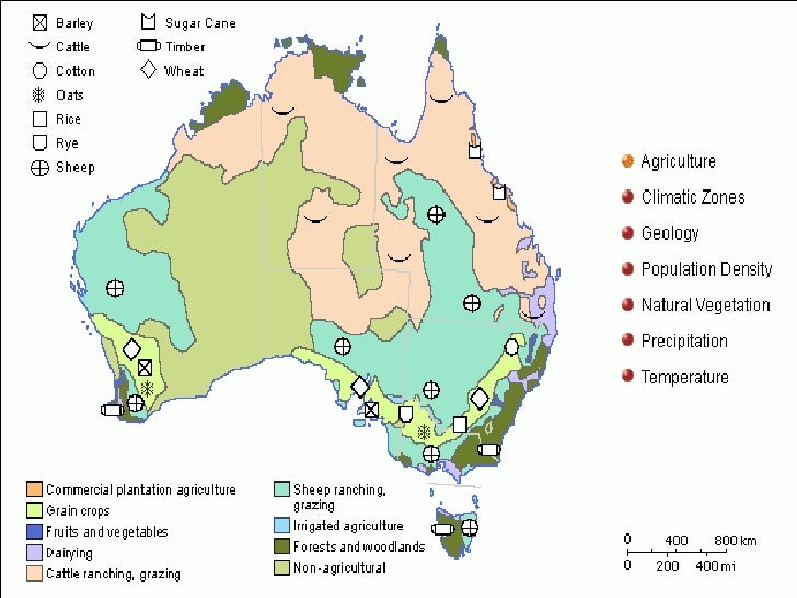 Australia Economic Activity Map