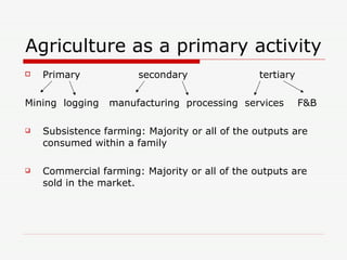 Agriculture | PPT