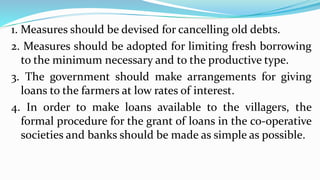 RURAL INDEBTEDNESS IN INDIA- AGRICULTURE | PPTX
