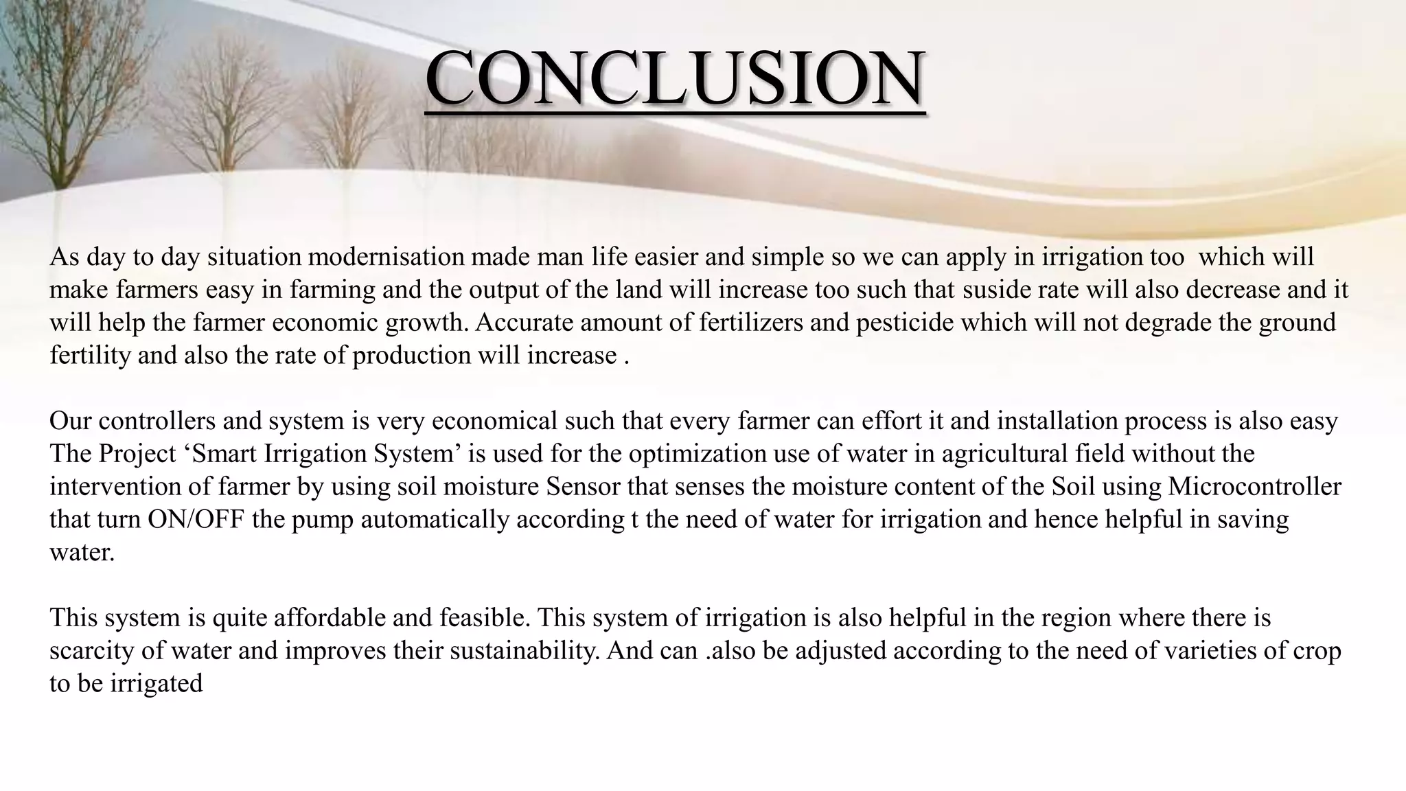 Smart Agriculture and Farming | PPTX