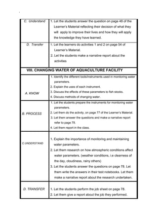 Agriculture and-fishery-arts-aquaculture-modules-1-4-teacher-s-manual | PDF