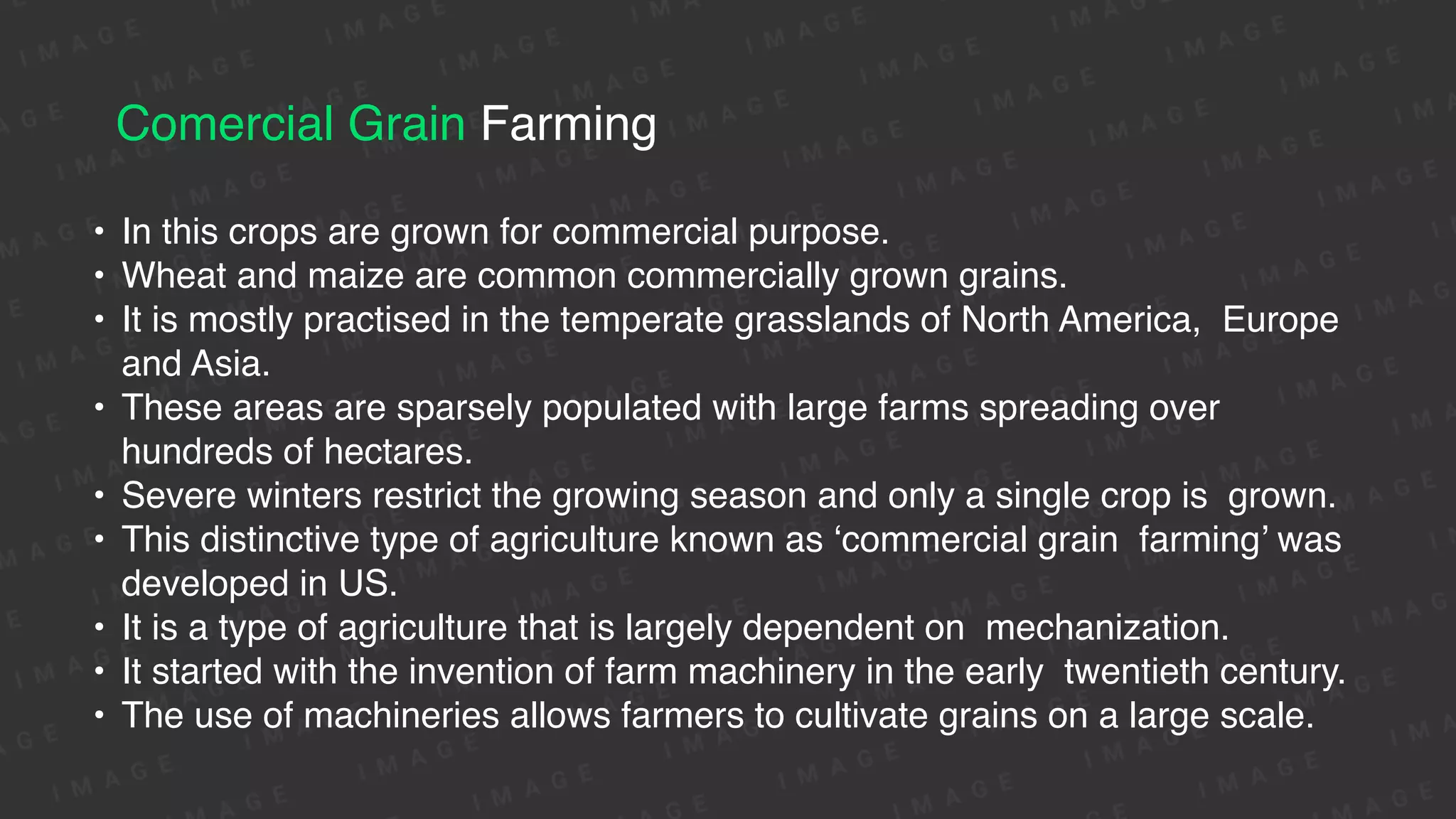 Agriculture | Ls - 4 | Class - 8 | Geography | Social Science - PPT ...