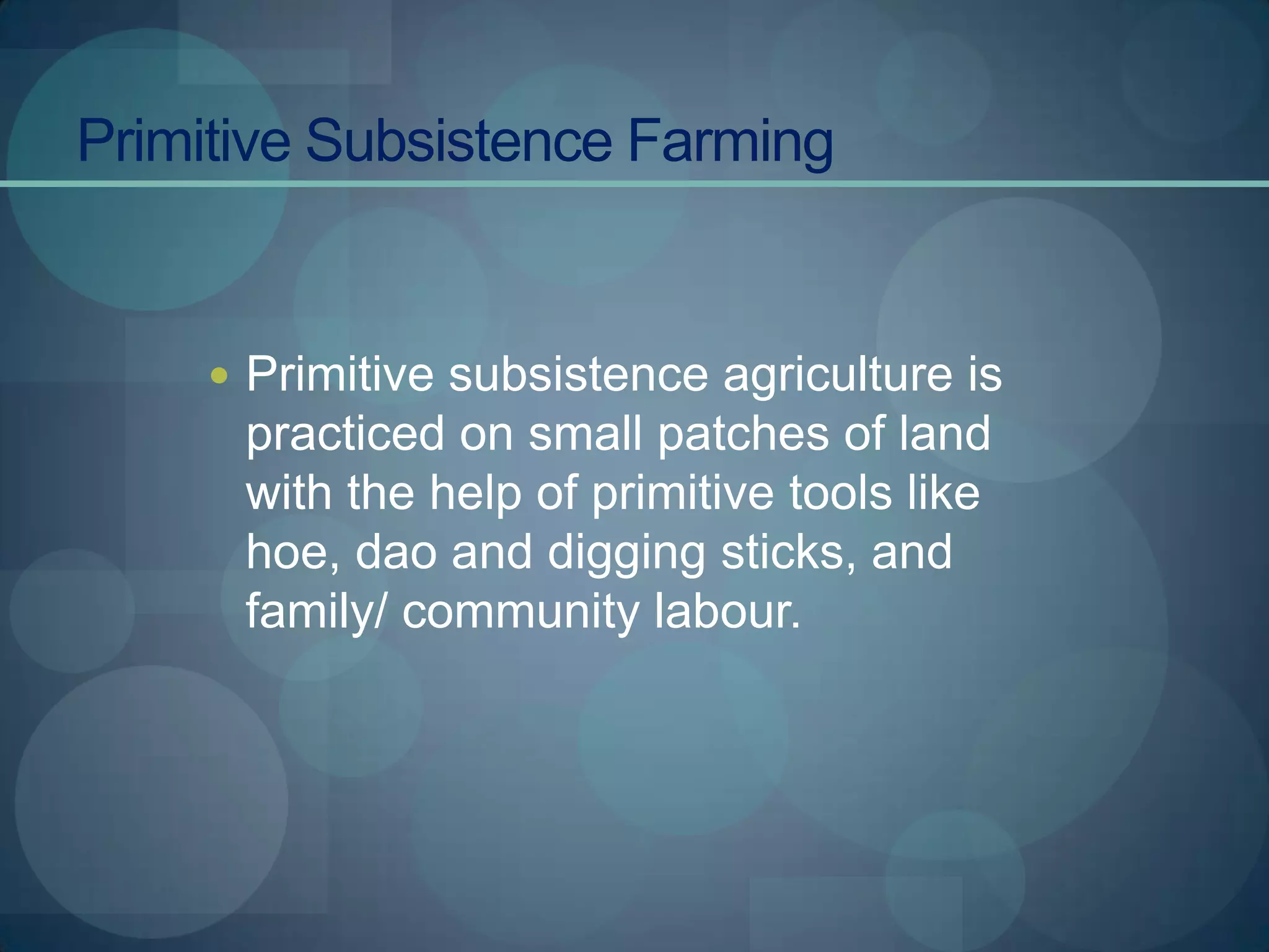 Agriculture geography | PPTX