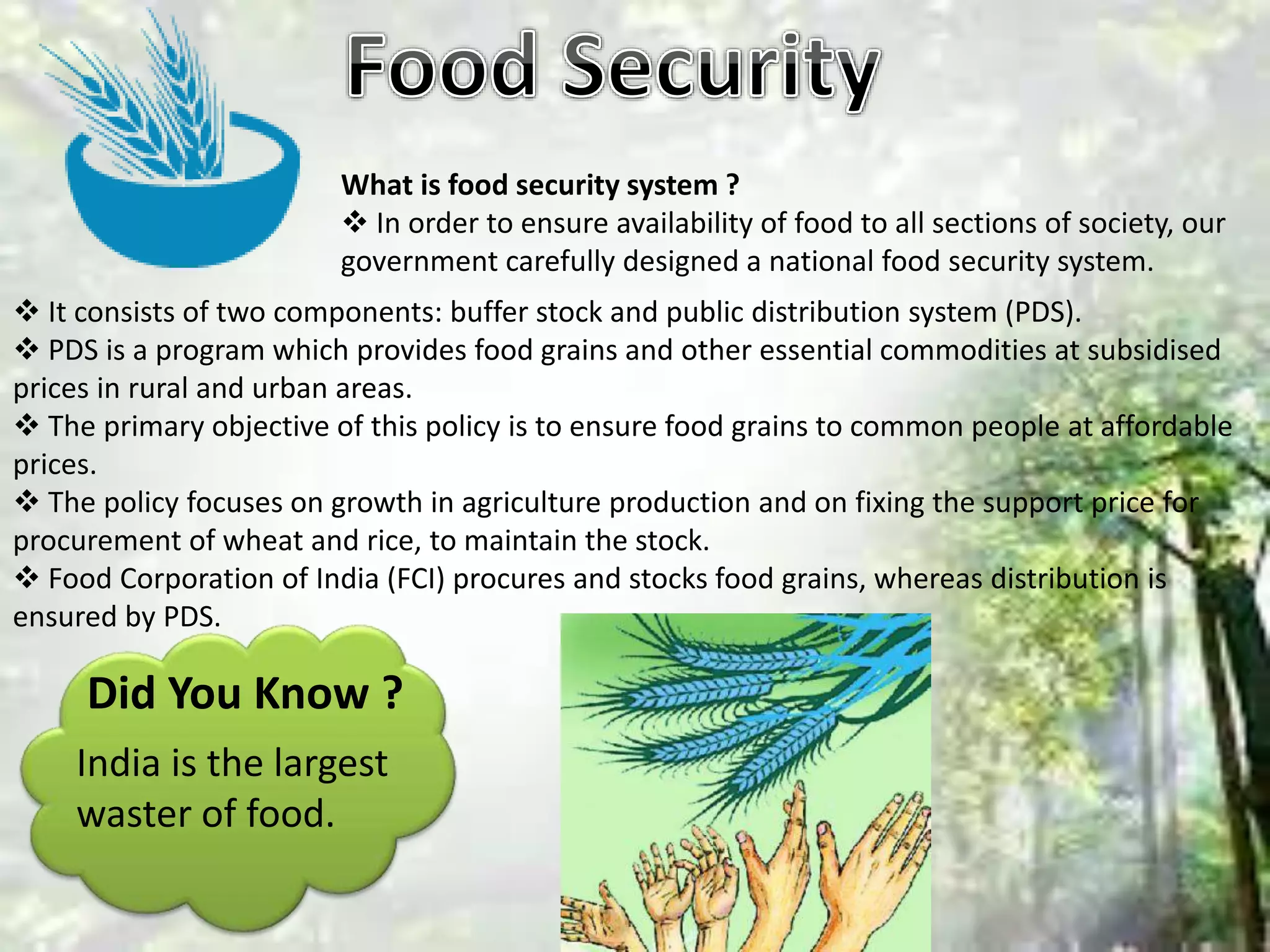 Agriculture -Geography - Class 10 | PPSX