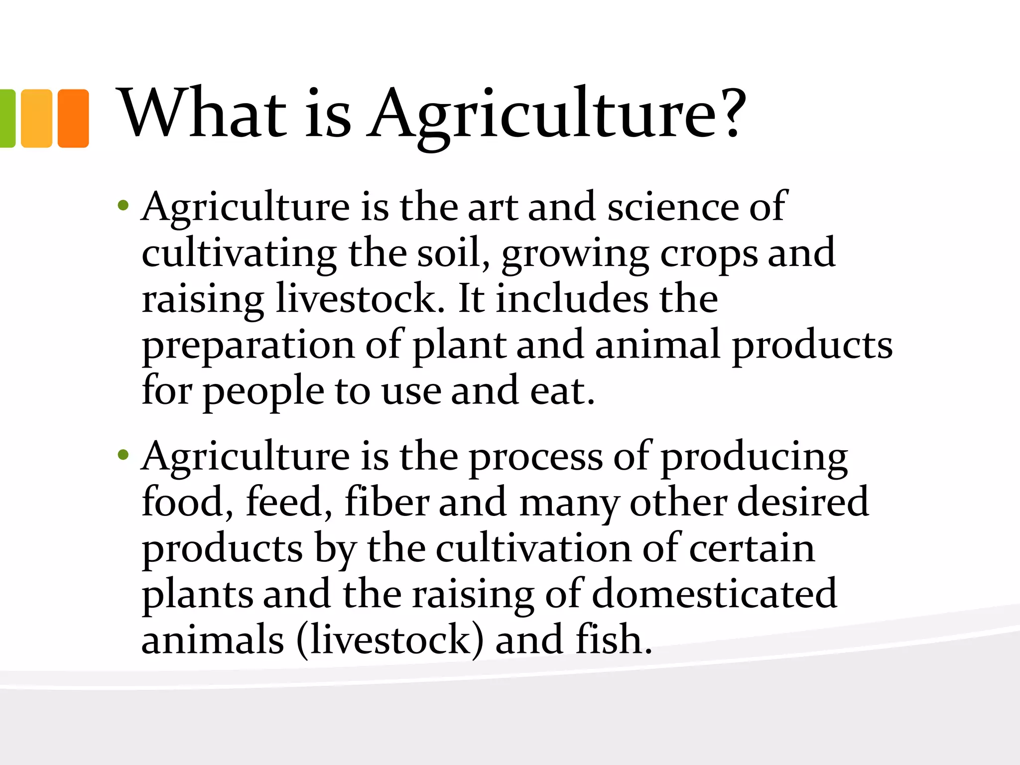 TLE 6 - Agriculture | PPTX