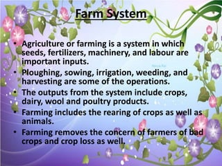 Grade - 8 Geography Chapter - 4. Agriculture | PDF