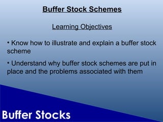 Agriculture 2 -buffer_stocks | PPT