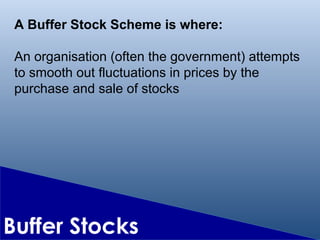 Agriculture 2 -buffer_stocks | PPT