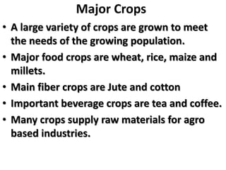 Agriculture geography class 8th | PPTX