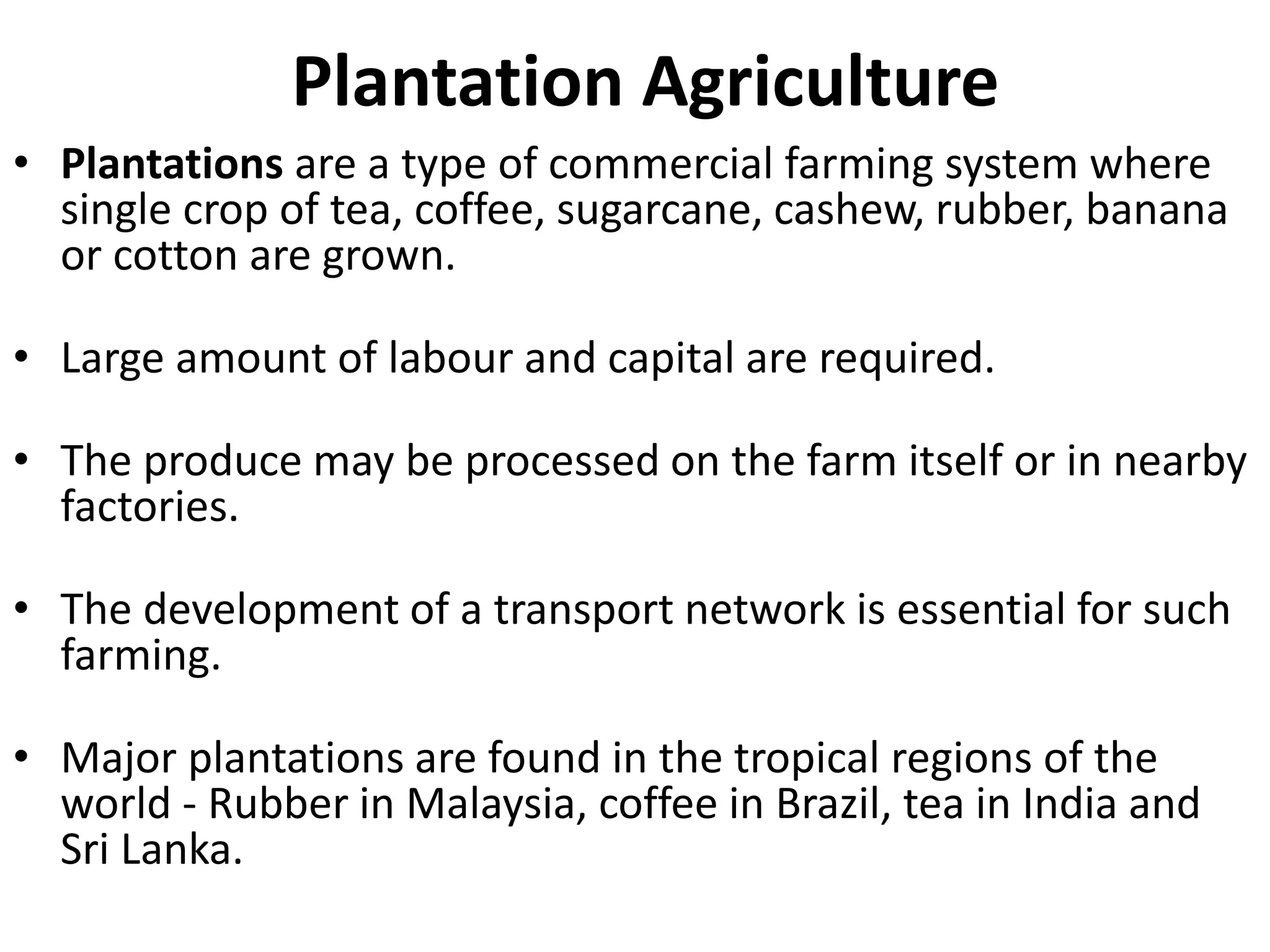 Agriculture geography class 8th | PPTX
