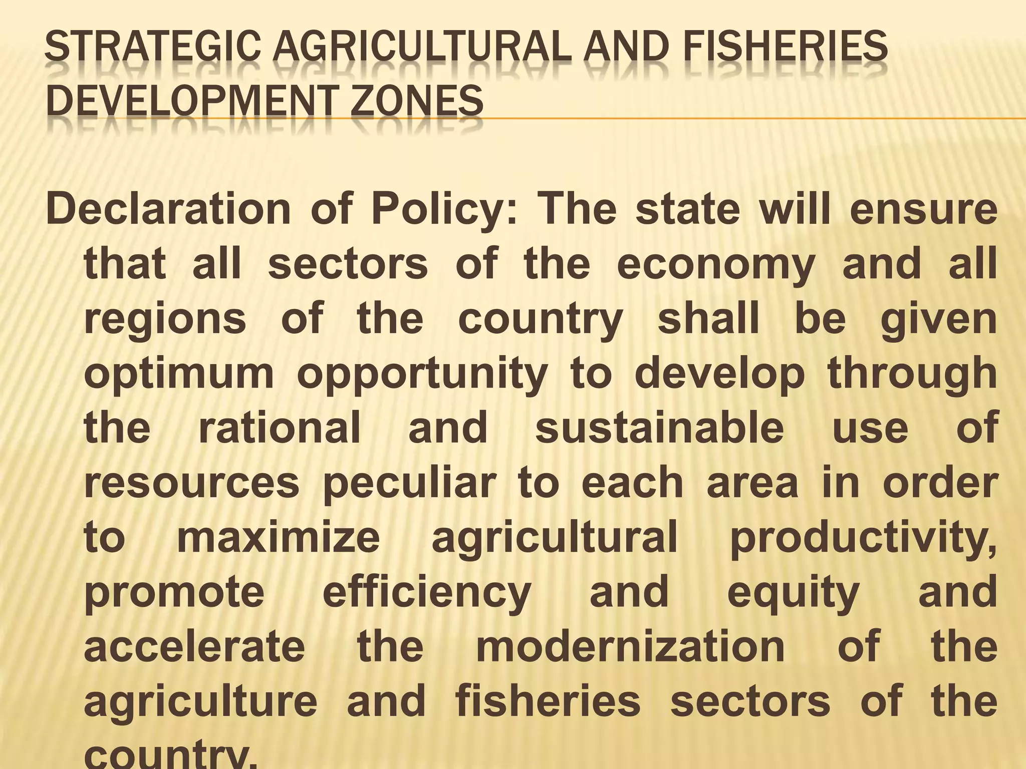 Agriculture and Fisheries Modernization Act (AFMA) | PPTX
