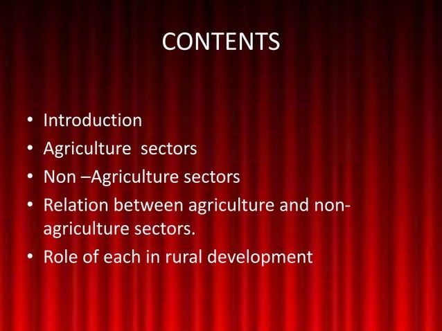 Agriculture and non agriculture sectors of economy | PPTX | Agriculture ...