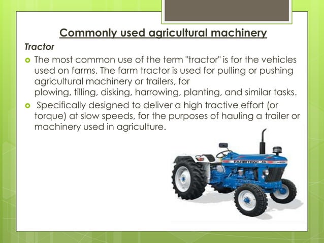 Agriculture and technology | PPTX