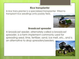 Agriculture and technology | PPTX