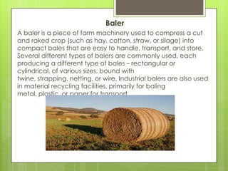 Agriculture and technology | PPTX