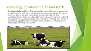 Agriculture and technology | PPTX