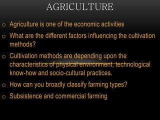 Agriculture | PPTX