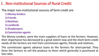 Agriculture credit | PPTX