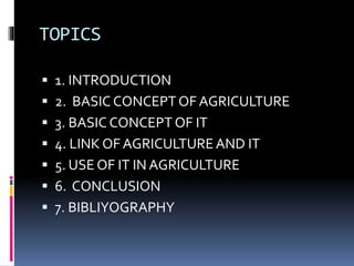 Agriculture development with computer science and engg.ppt