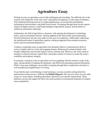 Agriculture Essay.pdf