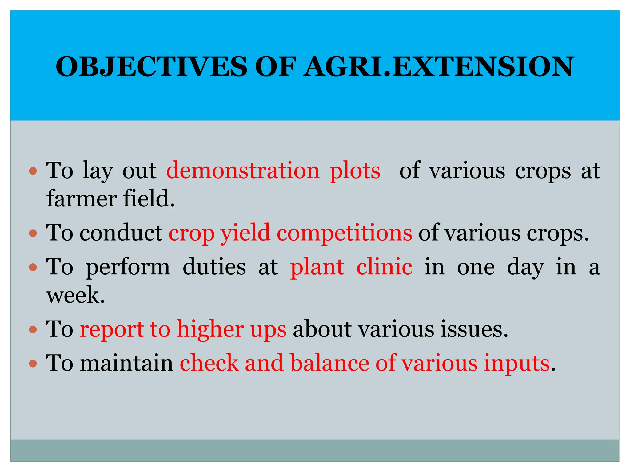 AGRICULTURE EXTENSION DEPARMENT DISTRICT SAHIWAL.ppt