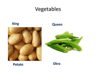 King and Queen of agriculture crops - Agriculture gk | PPTX