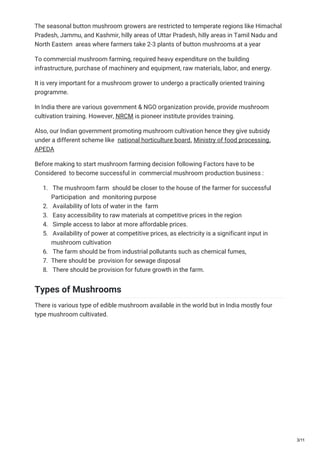 Mushroom cultivation guide 2018 | PDF