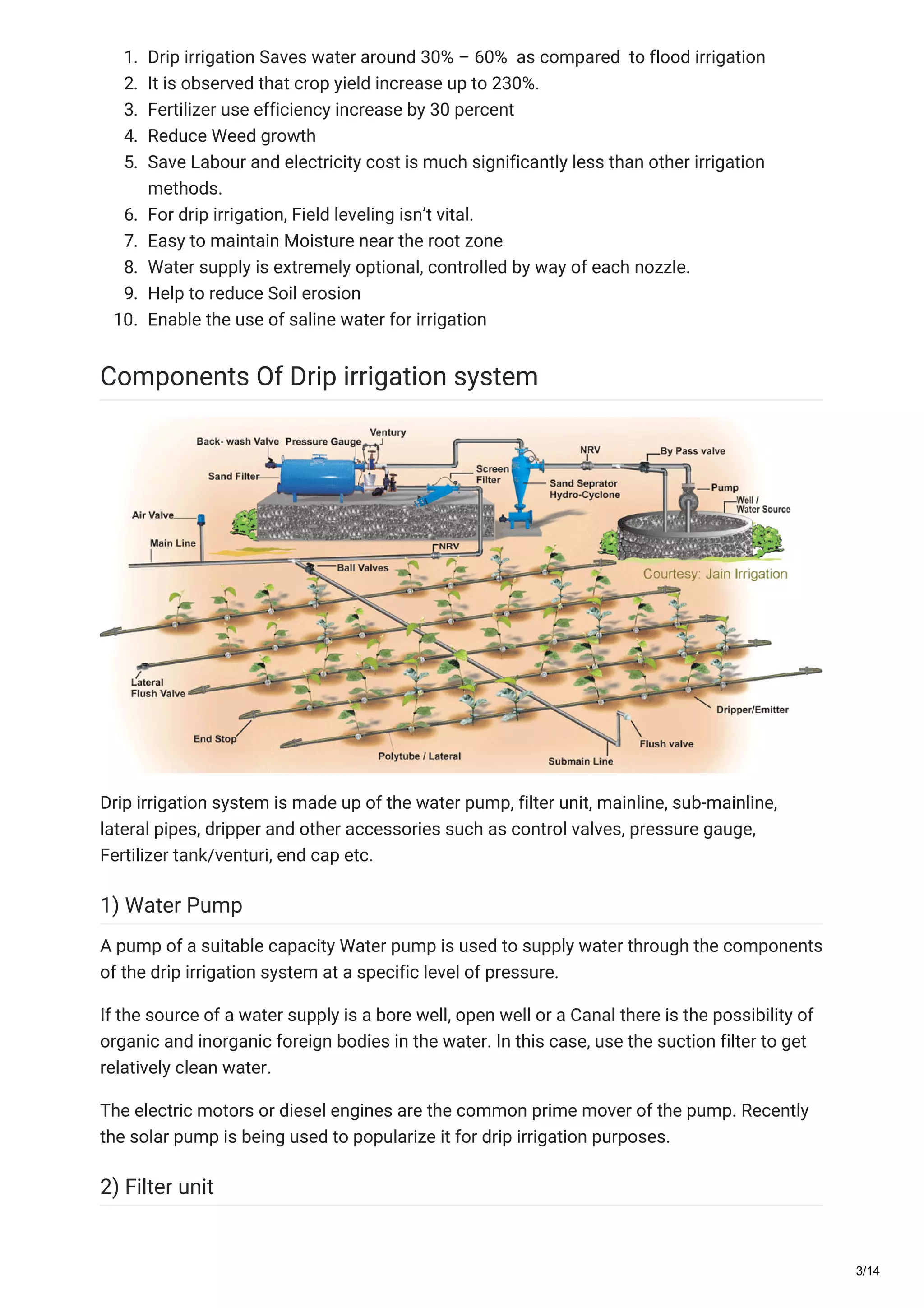 The ultimate guide for drip irrigation 2018 | PDF