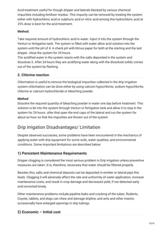 The ultimate guide for drip irrigation 2018 | PDF