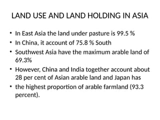 Asia Regional study and its Agriculture in Asia.pptx
