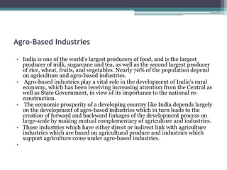 Agriculture and Income | PPTX