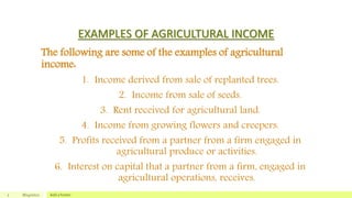 AGRICULTURE INCOME NOTES.pptx