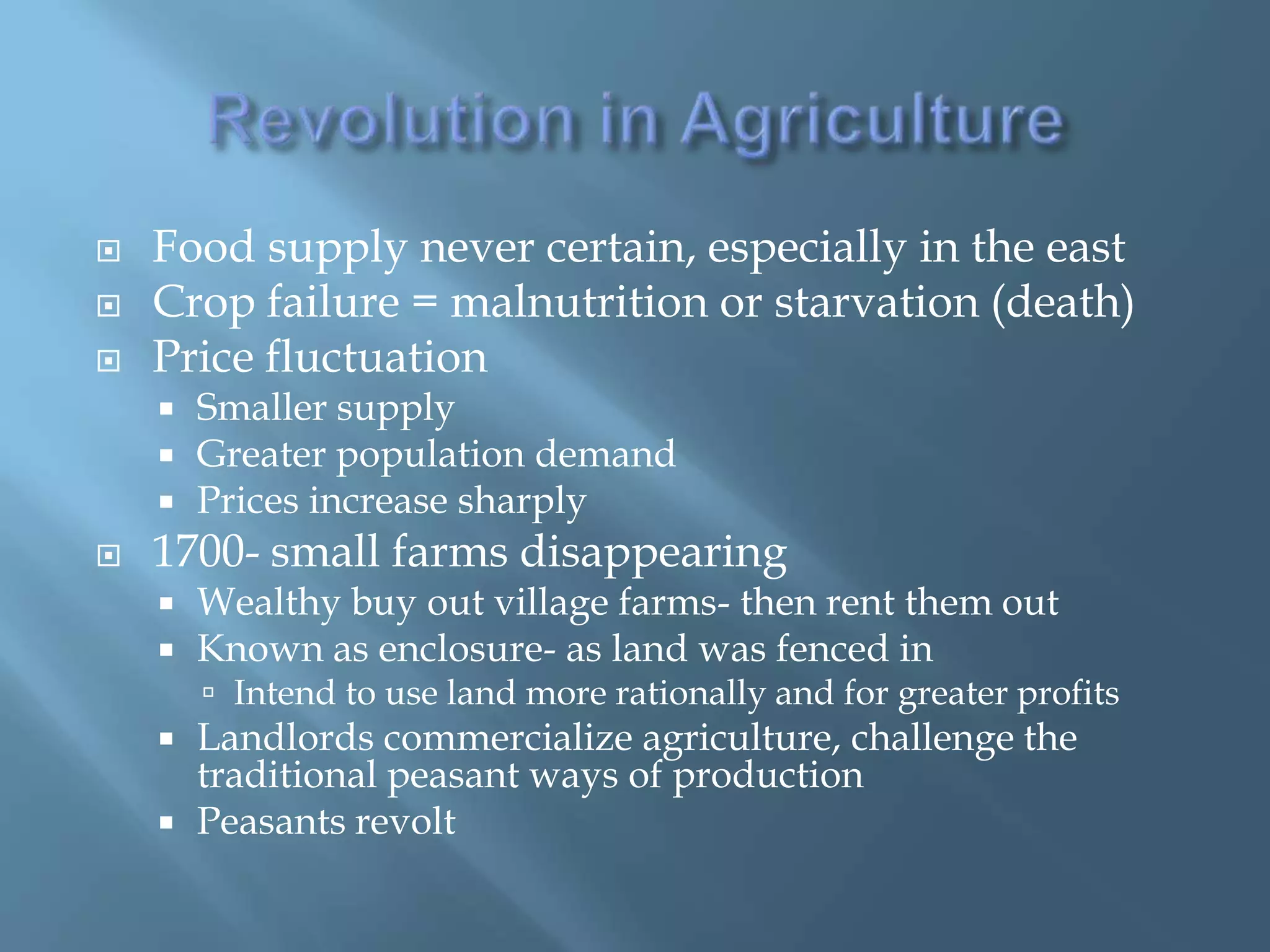 Agriculture, industrialization, and urbanization | PPTX