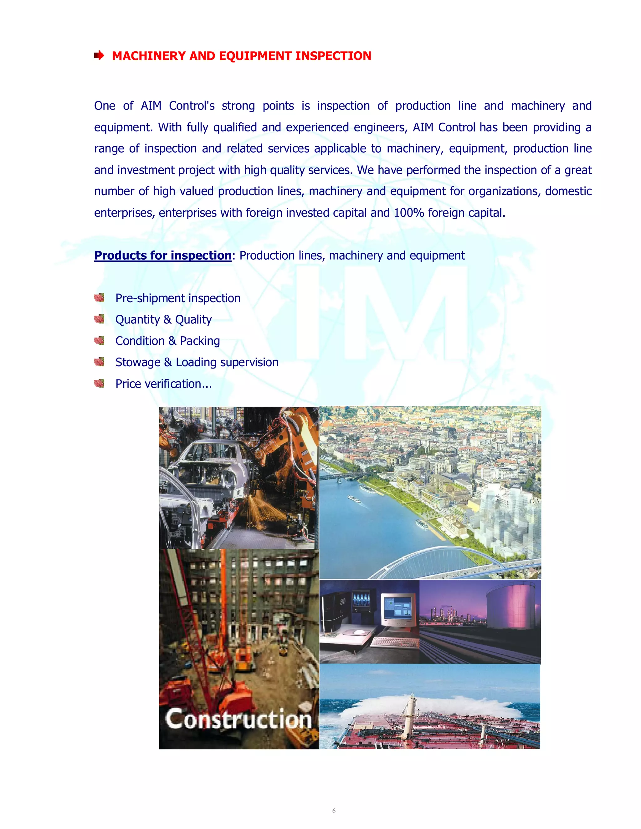 Marine Surveyors Tally and Quality Cargo Inspection Company | PDF