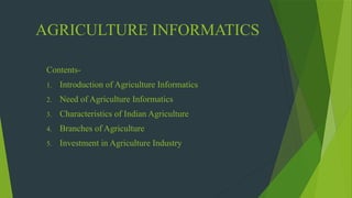 BASICS OF AGRICULTURE INFORMATICS-1.pptx