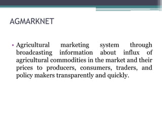 Agricultural Information System | PPTX