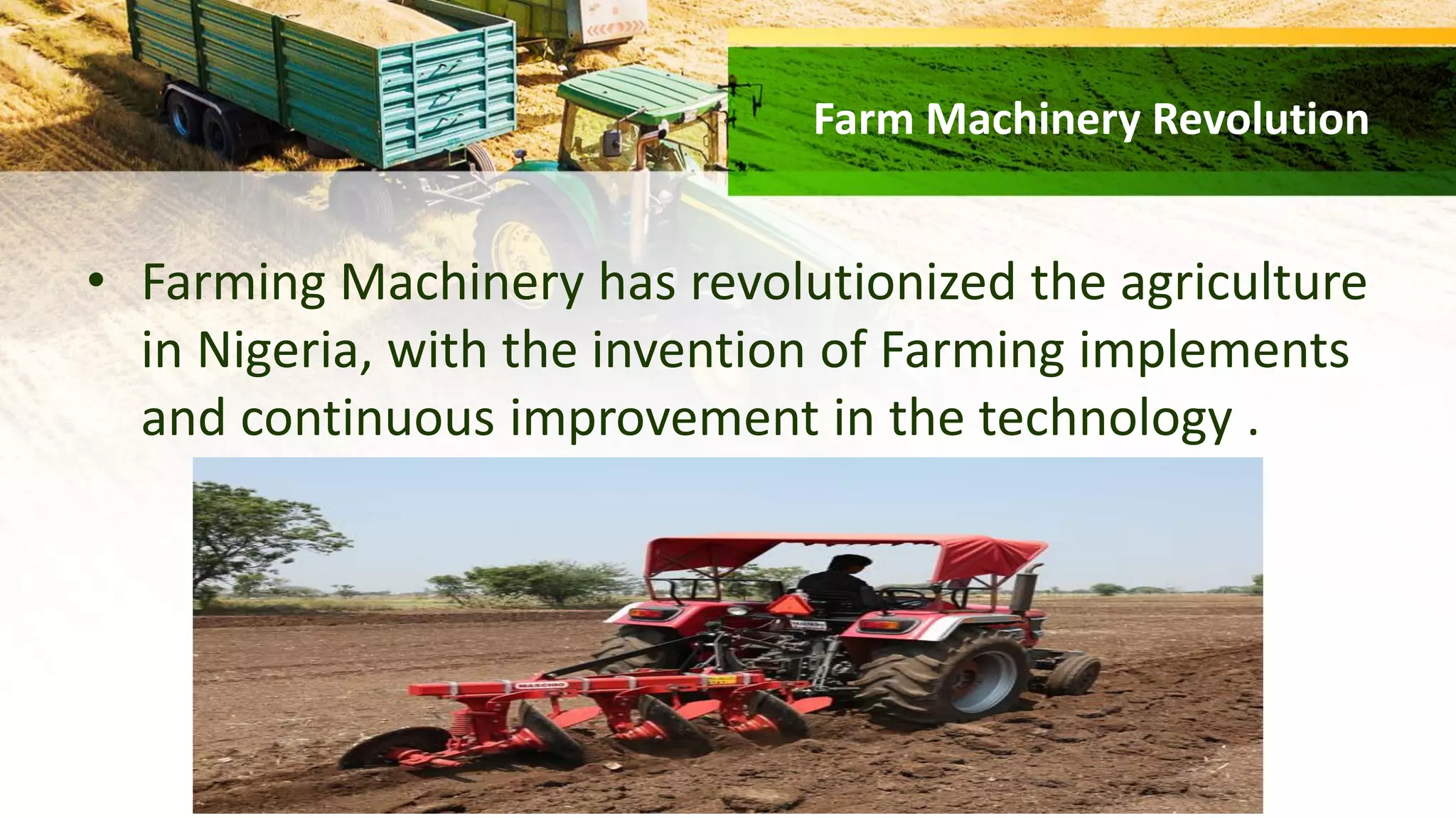 Agriculture in nigeria | PDF