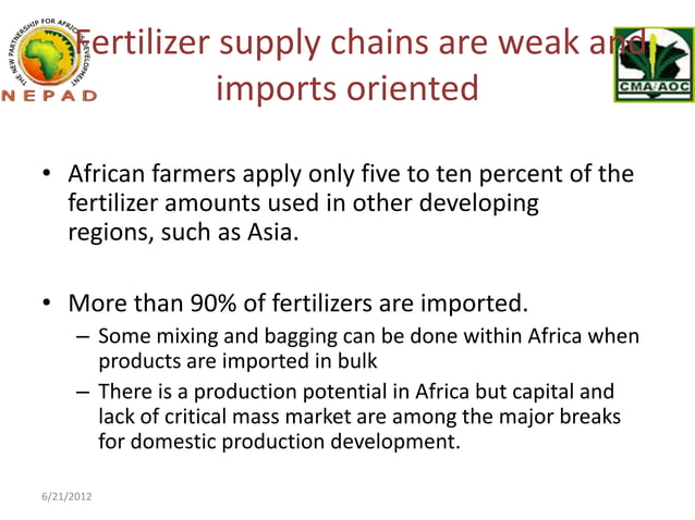 Agriculture inputs value chains | PPTX