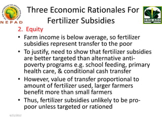 Agriculture inputs value chains | PPTX