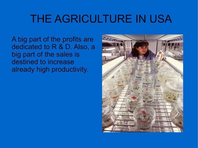 Agriculture in usa | ODP | Agriculture | Industries